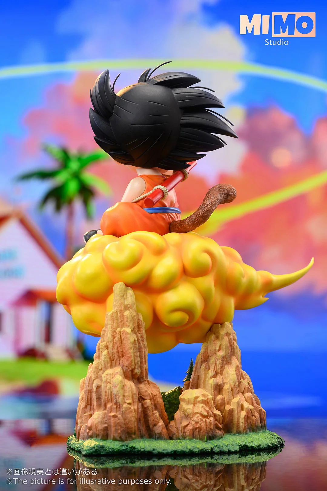 Flying Nimbus Son Goku - Dragon Ball Rein Statue - Mimo Studio