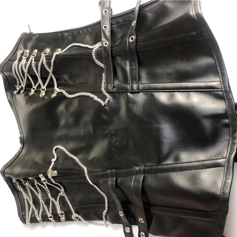 Chain Cross Corset