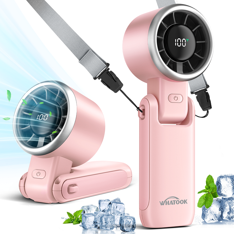 WHATOOK Handheld Foldable Fan