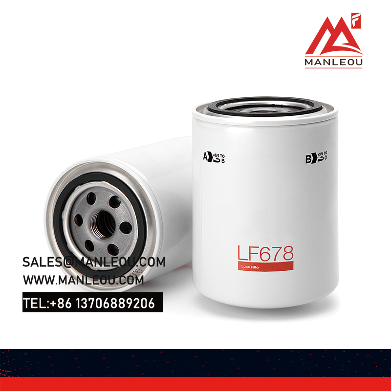 Replacement Fleetguard Oil Filter LF678 Donaldson P550020 Cross Reference