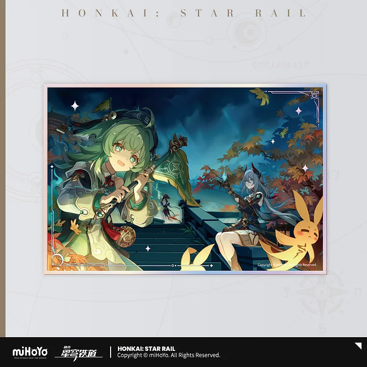 HSR Posters [Original Honkai Official Merchandise]