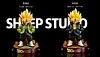 Chibi Ver. Super Saiyan Son Goku with LED - Dragon Ball Resin Statue ...