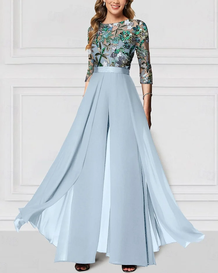 Floral Embroidered Jumpsuit