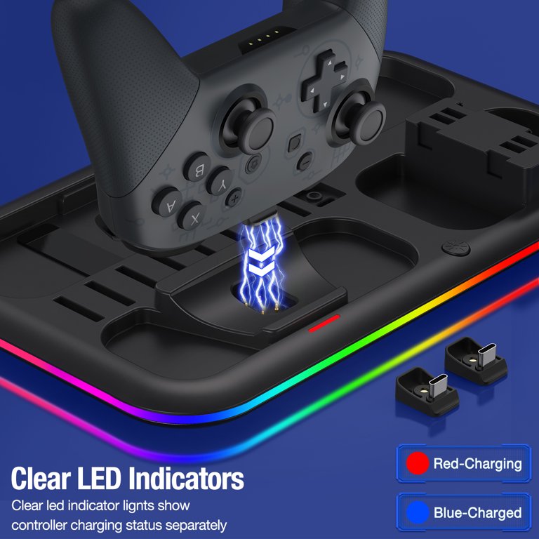 BEBONCOOL Joycons Charging Dock for Nintendo Switch & OLED Model,Switch ... BEBONCOOL Joycons Charging Dock for Nintendo Switch & OLED Model,Switch ...