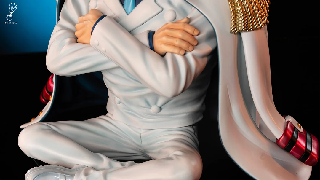 Sitting Monkey D. Garp - ONE PIECE Resin Statue - Brain Hole Studio ...