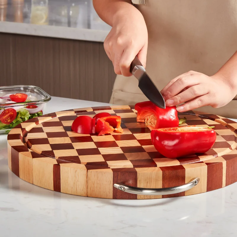 Stunning checker board butcher block end grain cutting board Handmade ...
