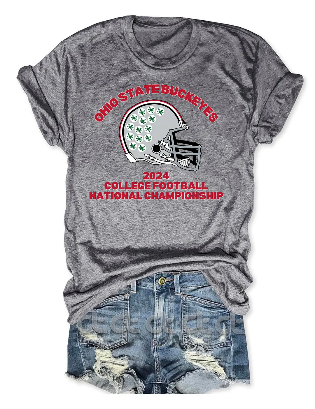 Ohio State Buckeyes College 2025 Football National Championship T-Shirt