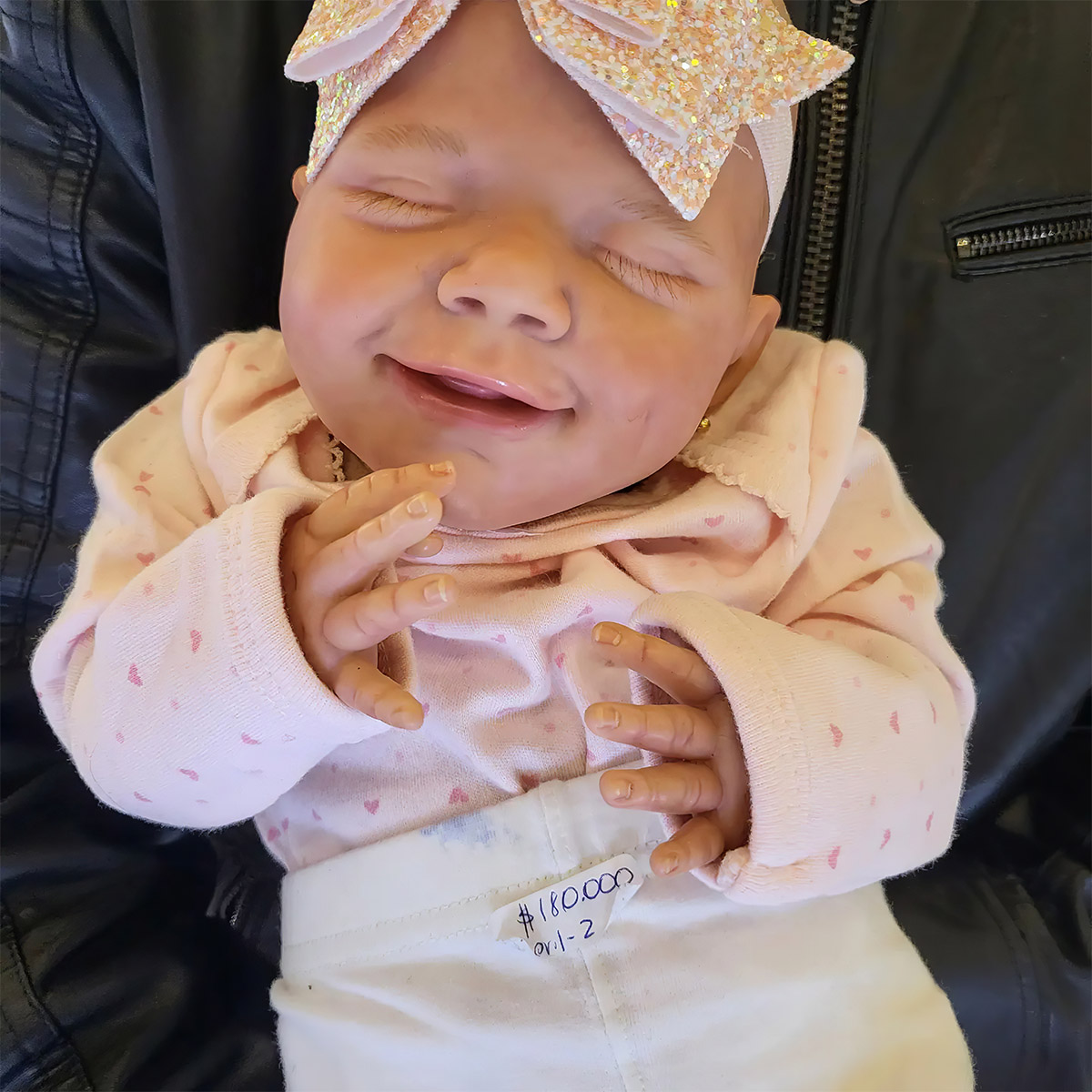 20" Real Lifelike Soft Weighted Body Reborn Sleeping Baby Doll Girl ...