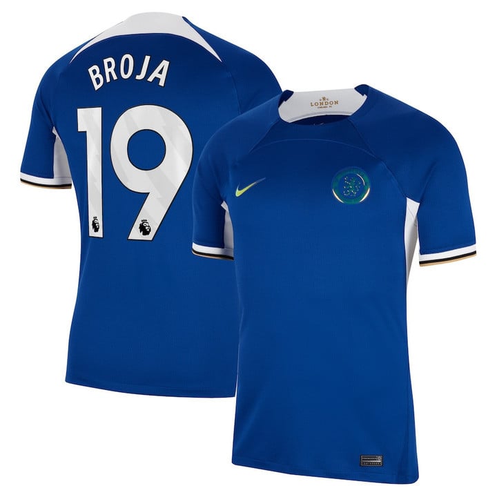 Chelsea Armando Broja 19 Home Shirt Kit 2023-2024