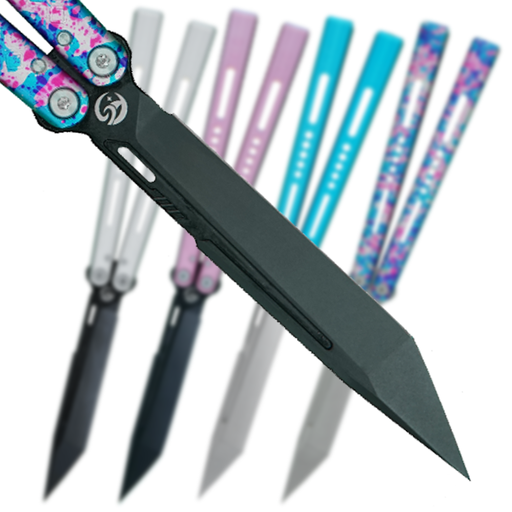 Meteor Balisong Anodized Version Live Blade