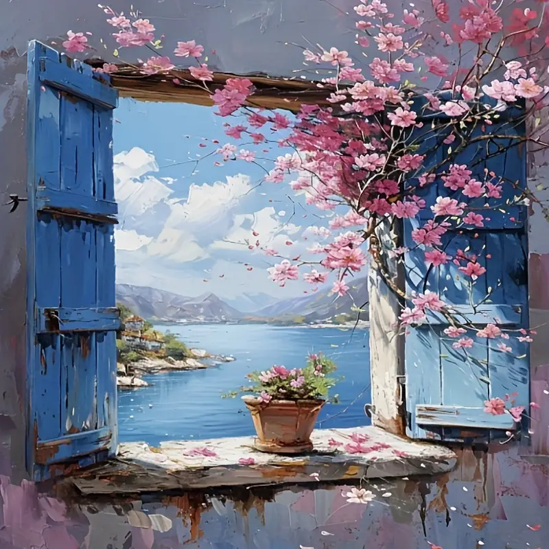 DIY Painting By Numbers | Landscape - 40cm*40cm