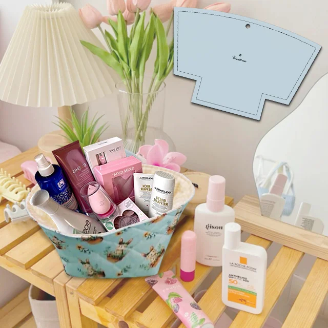Quick and Easy Basket Template-Tutorial Included