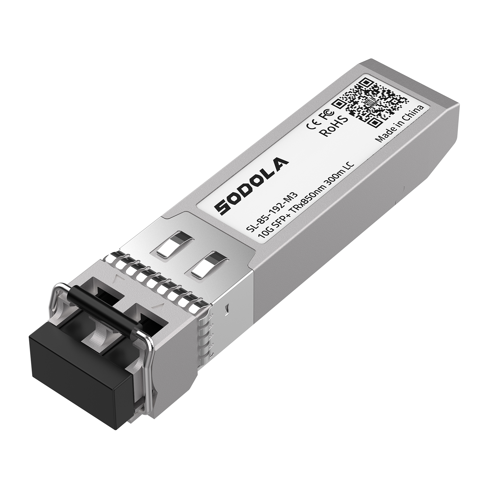 10GBase-SR SFP+ Transceiver, 850nm MMF, up to 300 Meters, Compatible ...