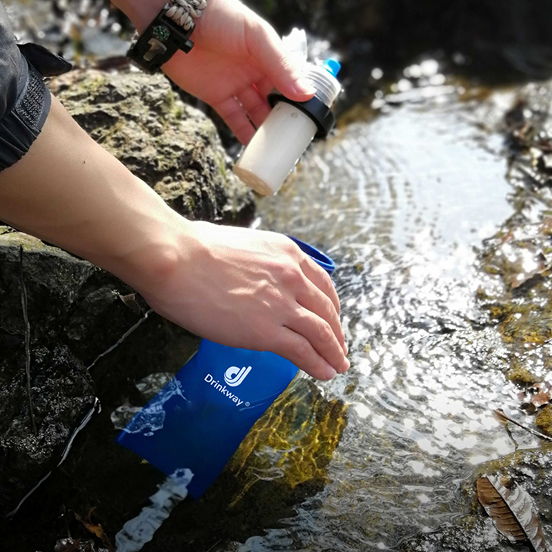 Foldable Portable Large-capacity Mountaineering Field Water ...