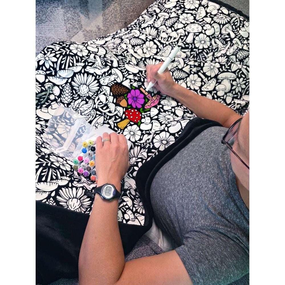 Flakaclsh DIY Coloring Blanket