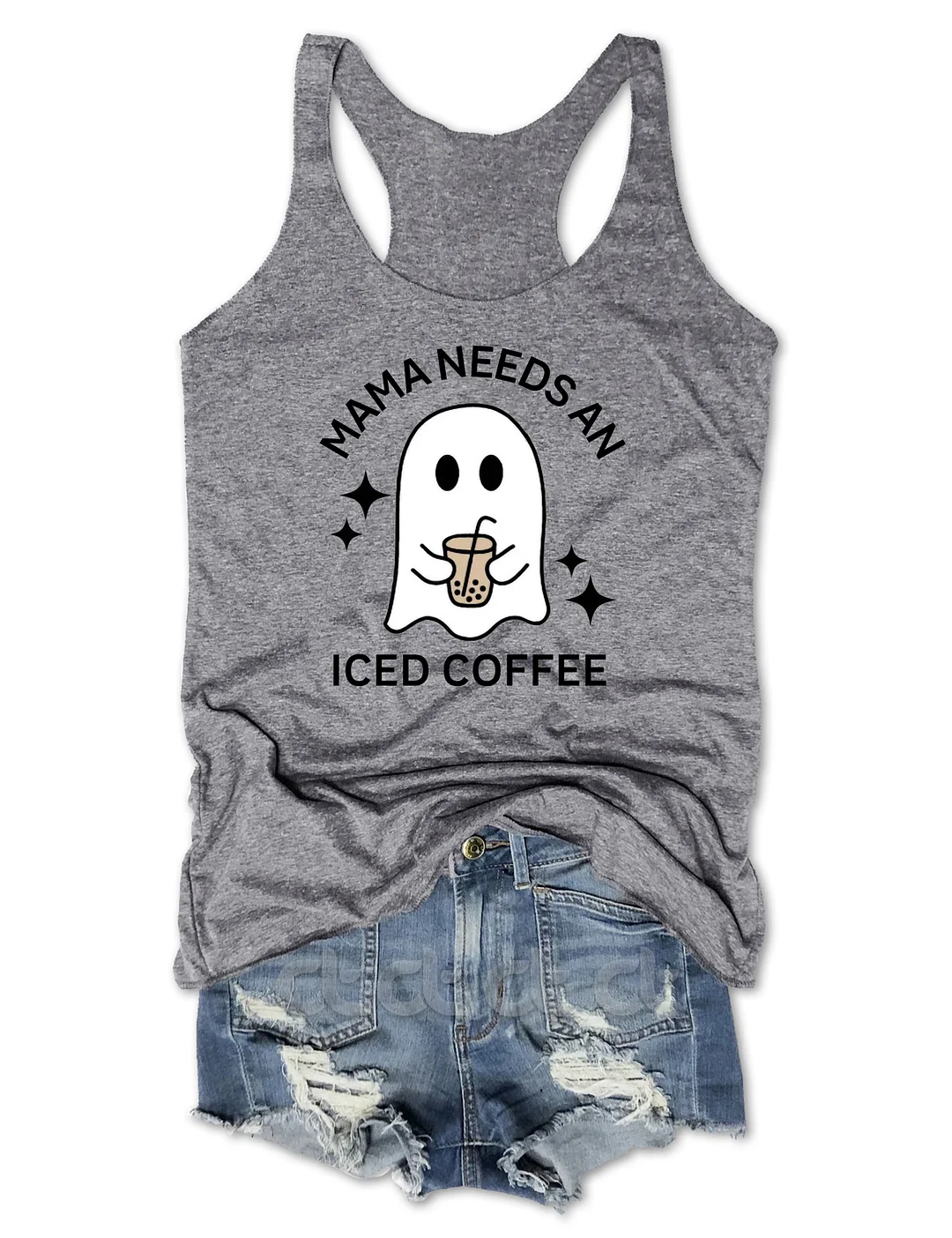 Mama Needs An Iced Coffee Tank