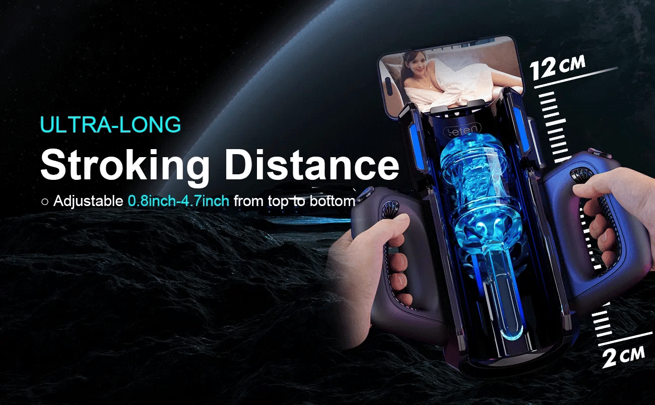 Thrusting-Pro Auto Stroker 10 Modes Masturbator 700 Strokes Per Min