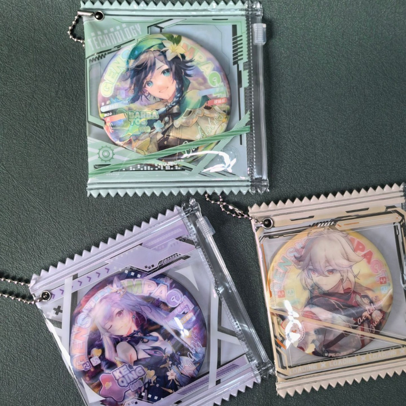 Metal Brooch 75mm Pin Cosplay Badge