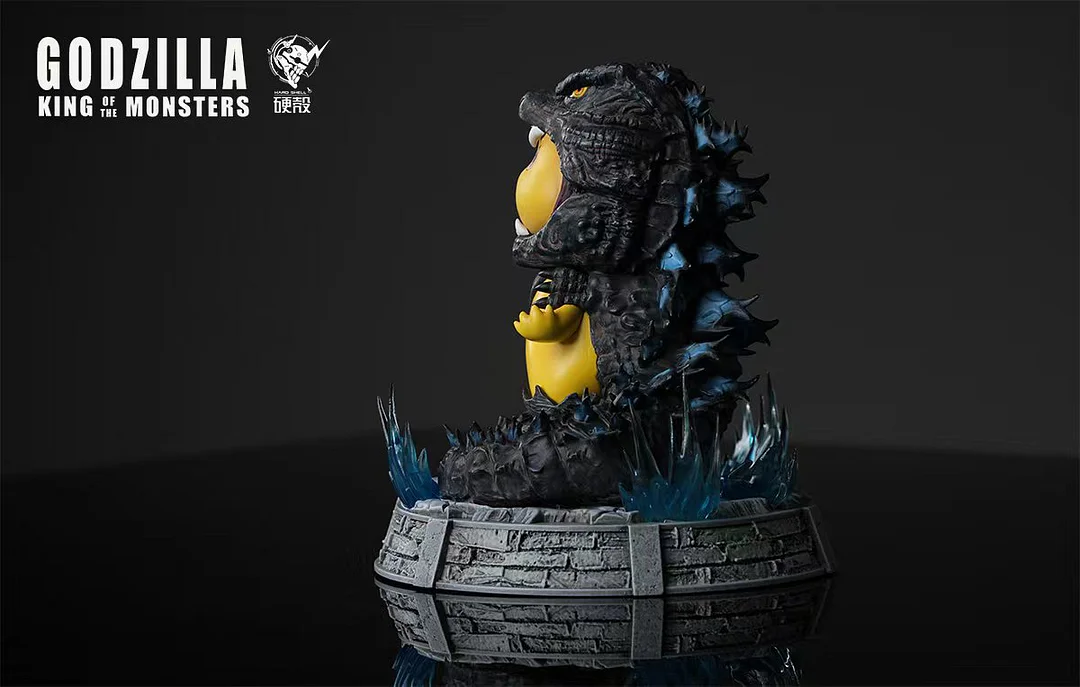 King of The Monsters Godzilla Cosplay Pikachu - Pokemon Godzilla Resin ...
