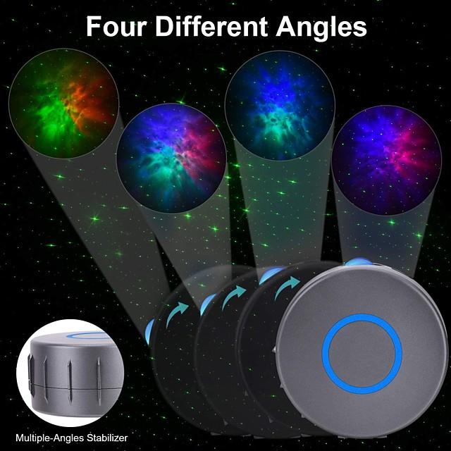 Star Projector Laser Galaxy Starry Sky Projector LED Night Light with ...