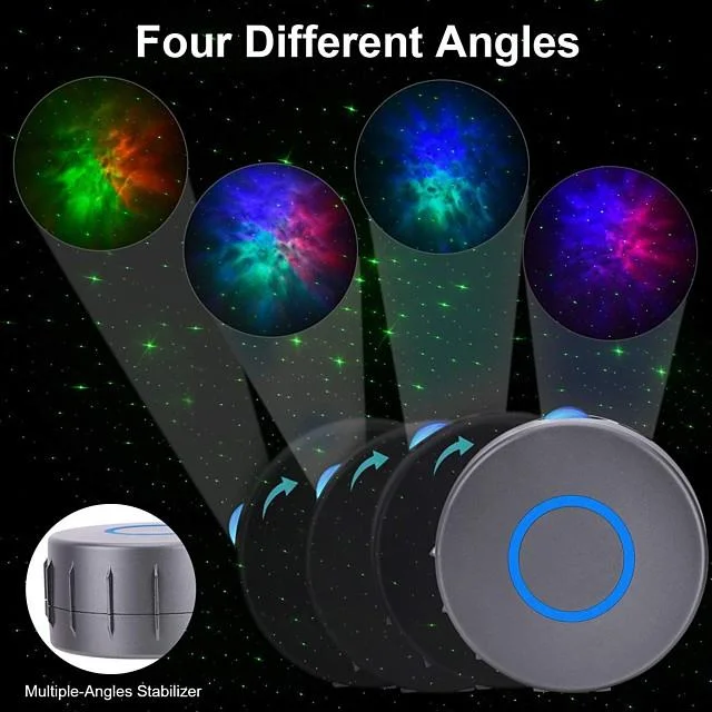 Star Projector Laser Galaxy Starry Sky Projector LED Night Light with ...