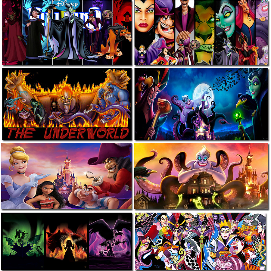 Diamond Painting - Full Round - disney character (40*30CM)