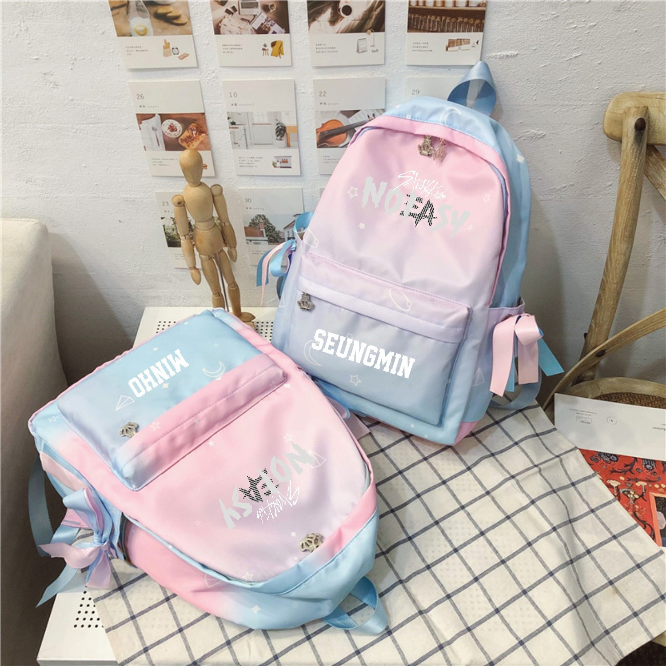 Stray Kids NOEASY Gradient Backpack
