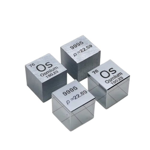 10mm Osmium Cube Os 99.95% Density Cubes 0.39" Osmium Squares for ...