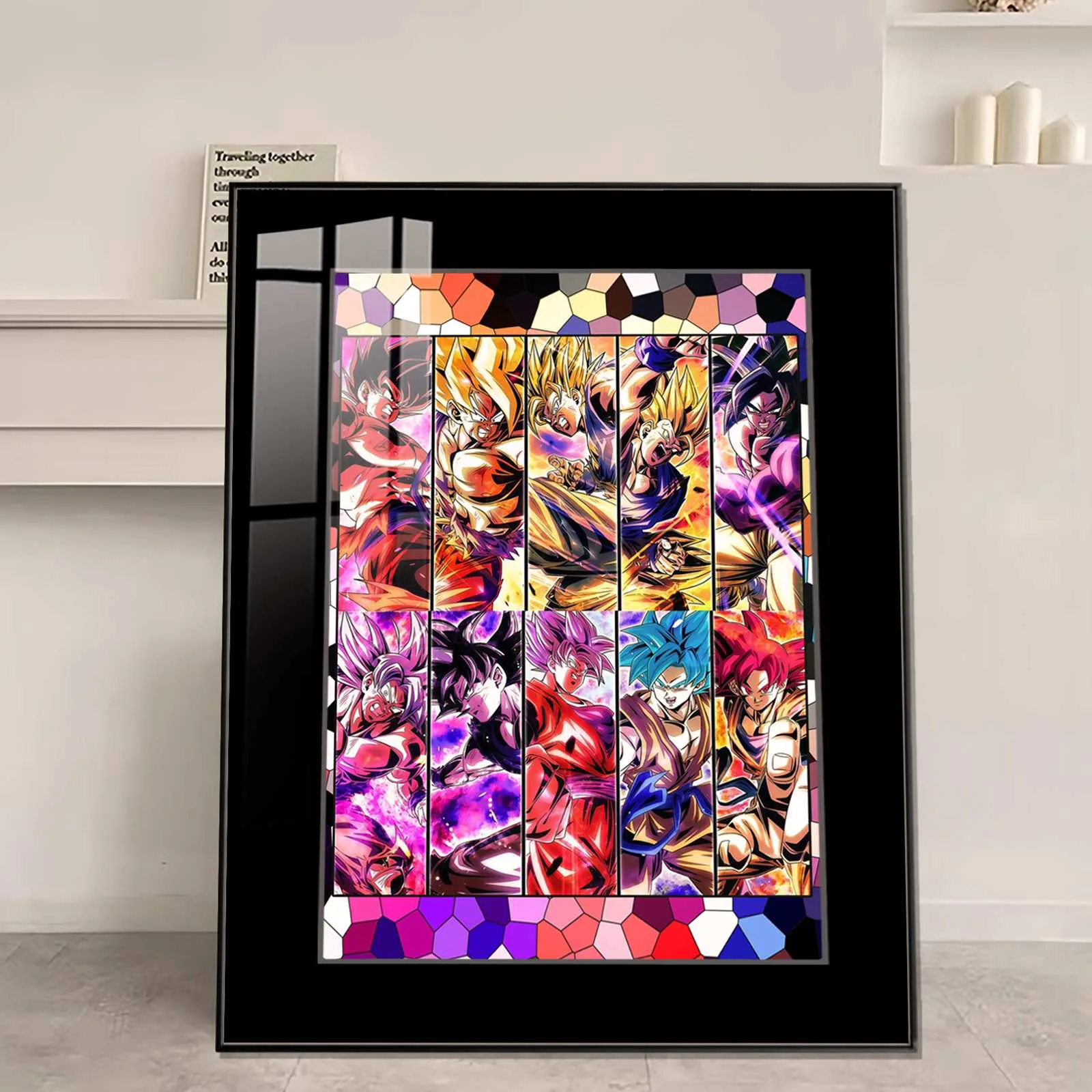 Son Goku Form Collection Decorative Painting - Dragon Ball Decorative ...