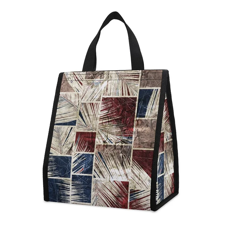 Insulated Lunch Bag with Reinforced Handles