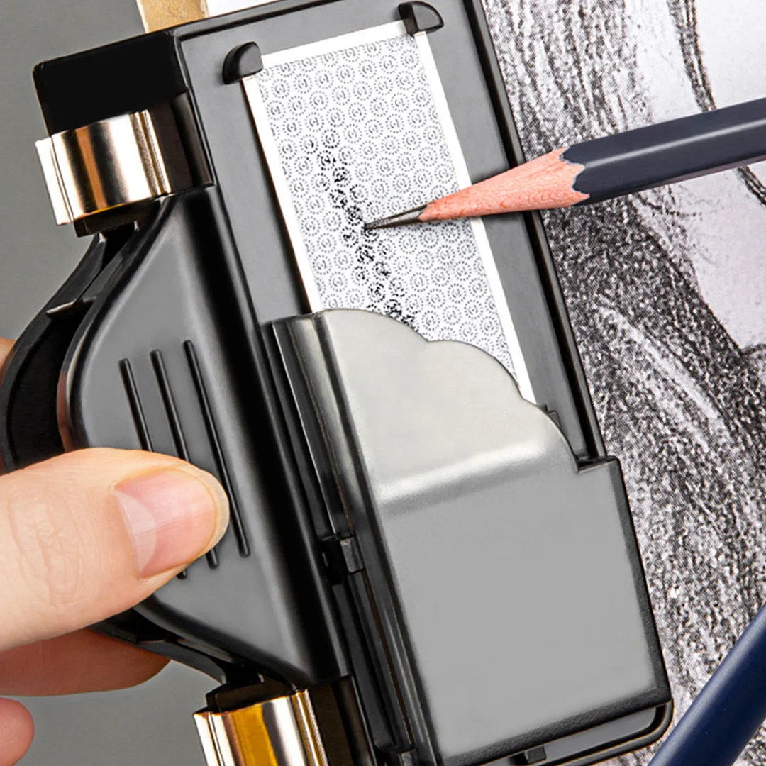 Pencil Sharpener Pointer Sketch Sandpaper Multifunction Pencil Lead ...