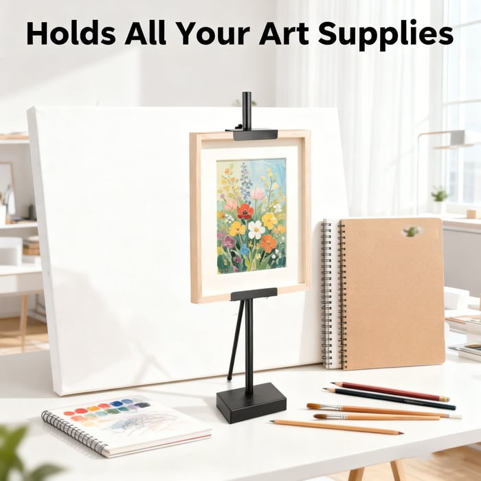 Adjustable Tabletop Easel Stand - Display Your Memories in Style!