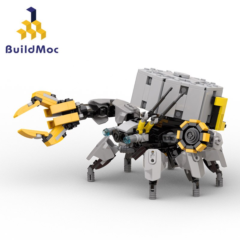 Mini Horizon West Shell Walker BuildMoc Zero Dawn Mecha Monster Thunder ...