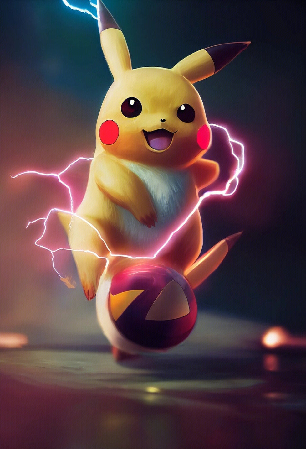 AB Customized Diamond Painting - Full Round - Pikachu