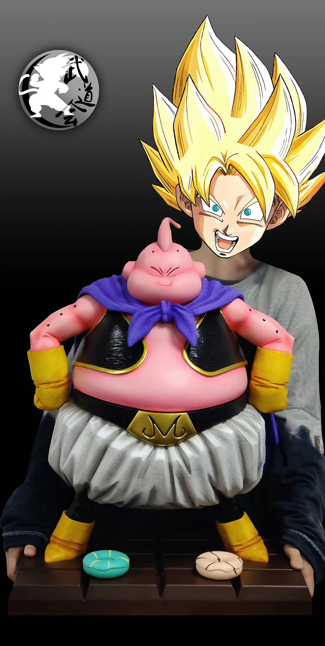 Small & Big Scale Fat Majin Buu - Dragon Ball Resin Statue - WuDaoHui ...