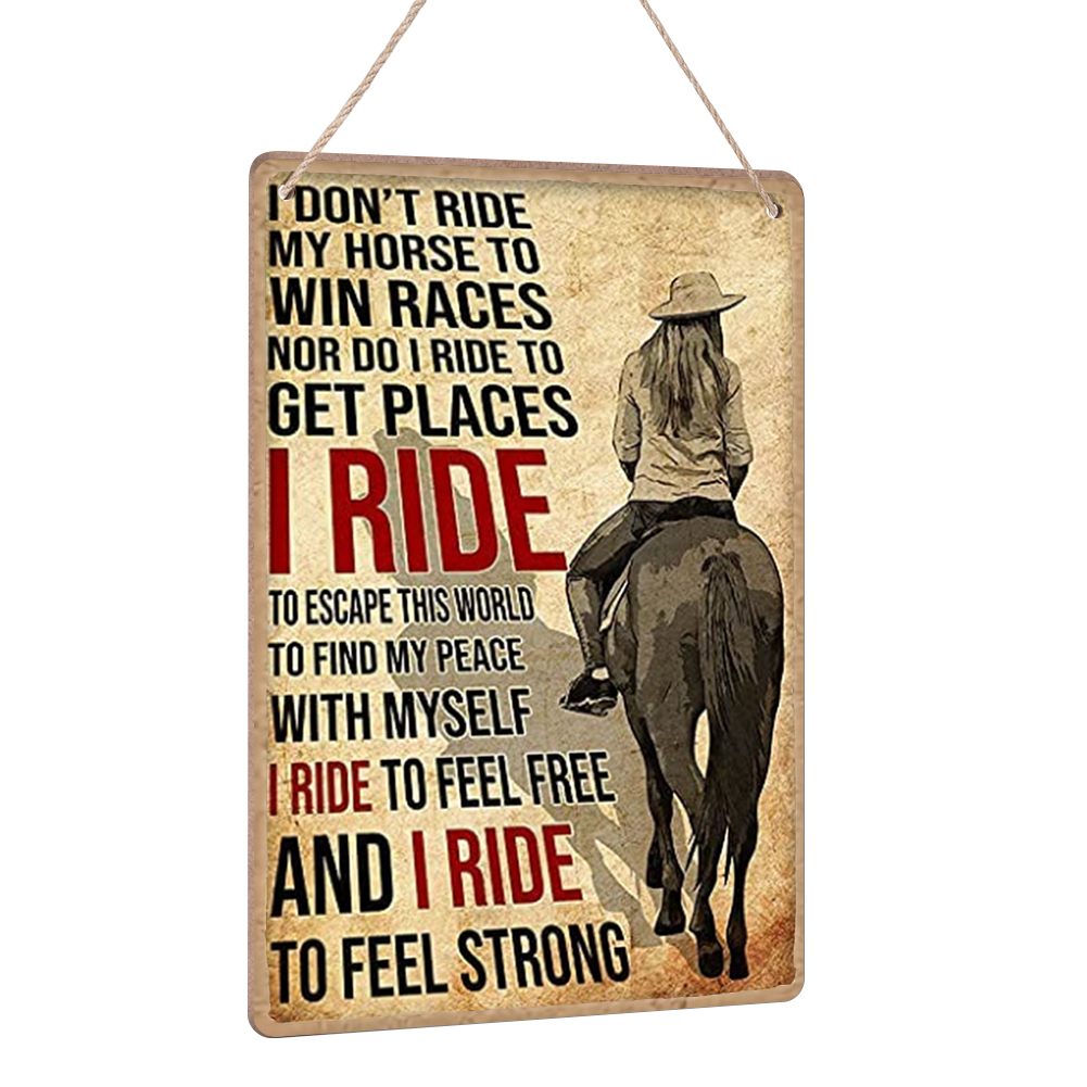 Western Style-Wooden Signs