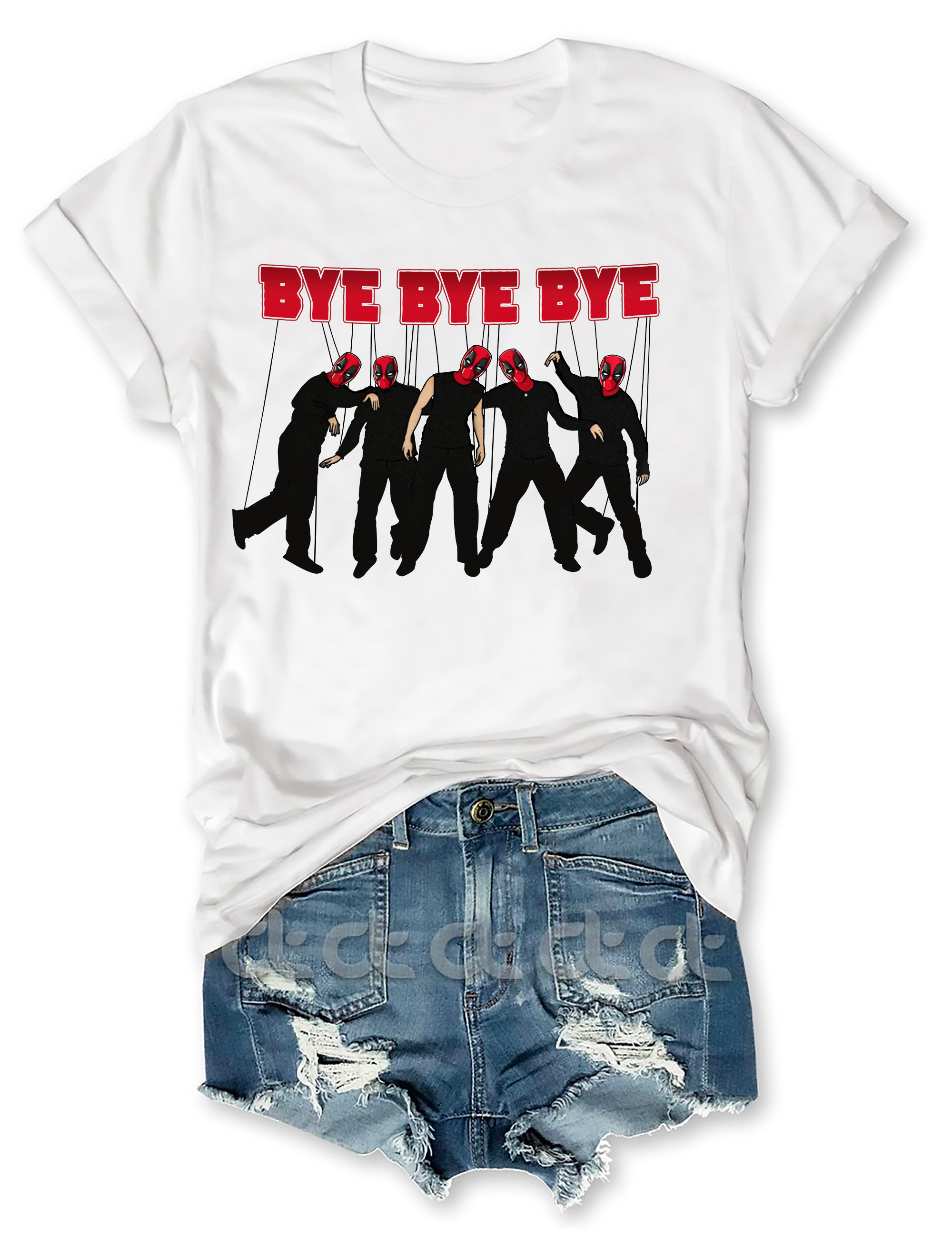 Bye Bye Bye Deadpool T-Shirt