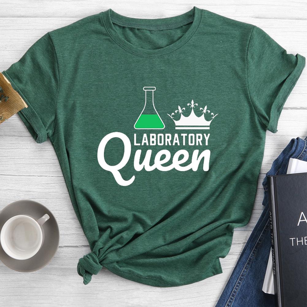 Laboratory Queen Round Neck T-shirt