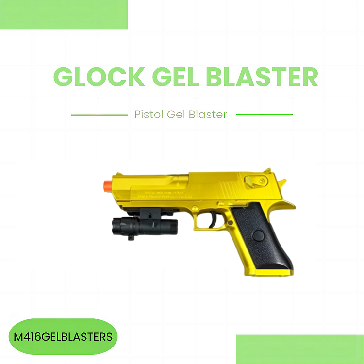 Fast Mode Glock Gel Blaster | Full-Auto Strike Shot Pistol