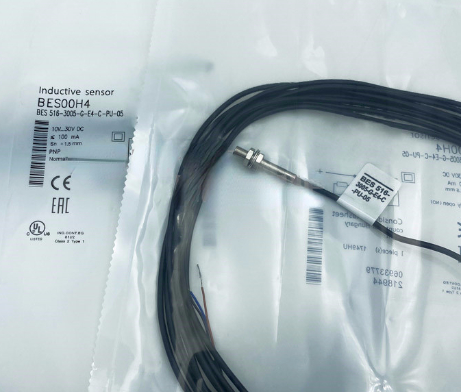 Proximity Switch BES 516-3005-G-E4-C-PU-02/03/05 3-wire PNP Normally ...