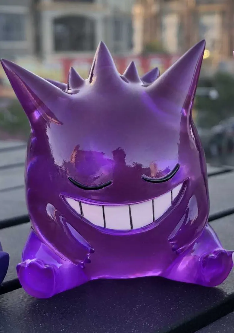 12cm & 1/20 Scale World Zukan Mimikyu Cosplay Gengar & Sleeping Gengar ...