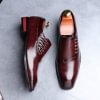 Classic Men's Side Lace-Up Formal Business Oxford Dress Shoes