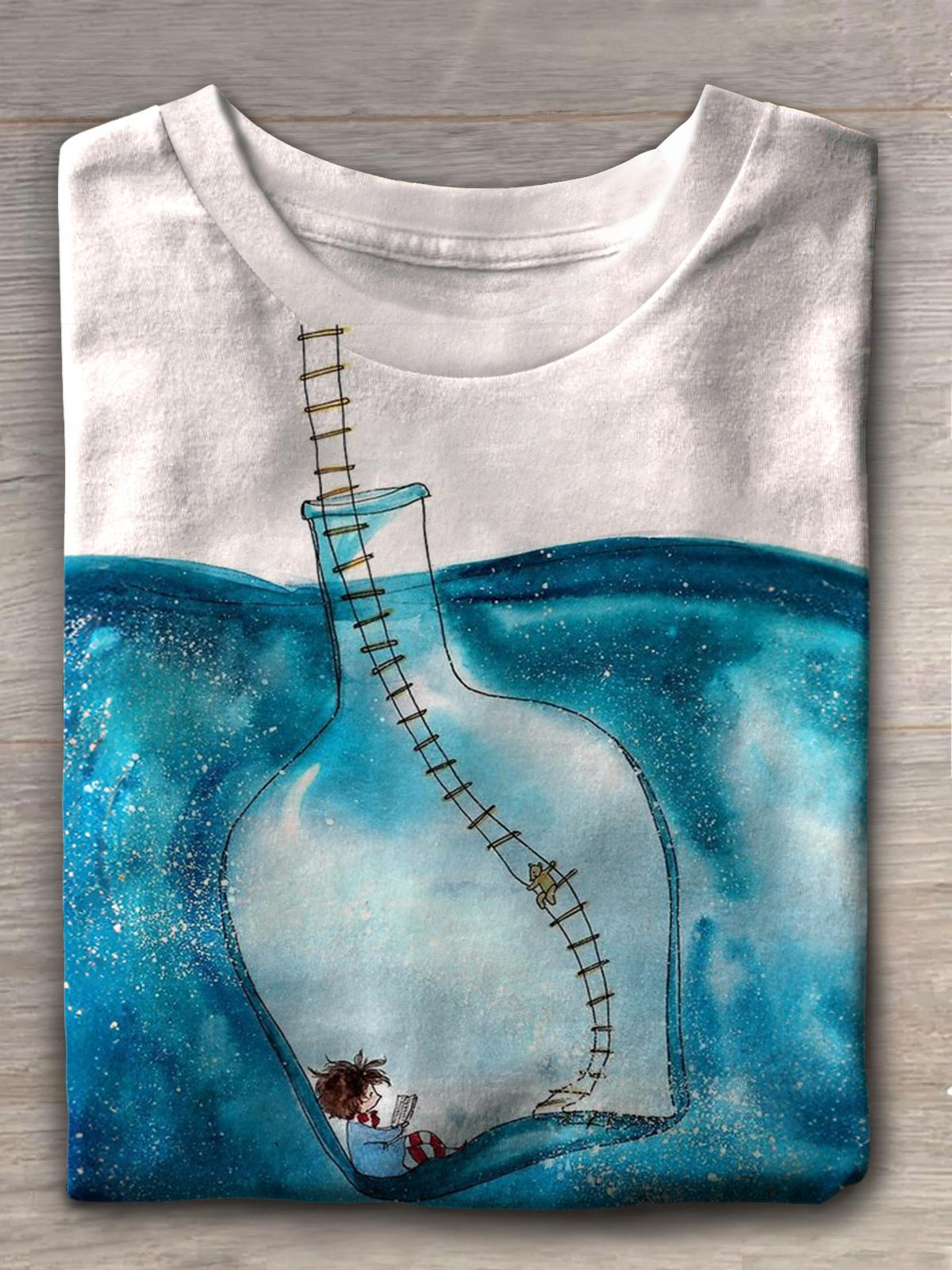 A Hiding Spot Crew Neck T-shirt