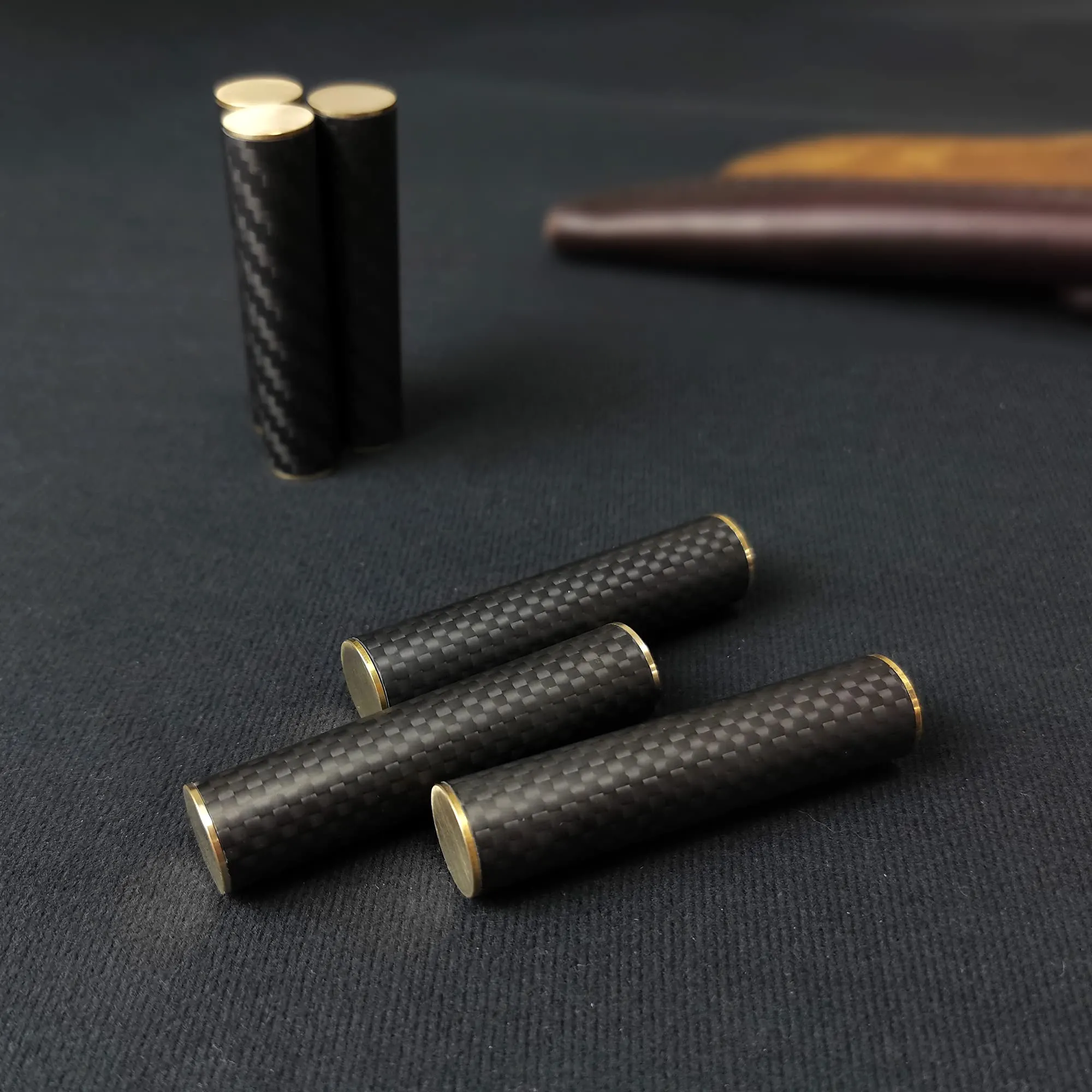 EDC Fidget Toys Stress Relief for Adults Magnetic Metal Carbon Fiber ...