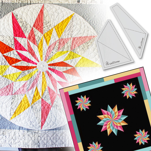 Spring Patchwork Template（2PCS）