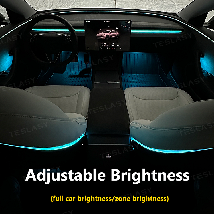 Tesla Model 3 Highland Dynamic Active RGB Ambient Lighting Upgrade Kit