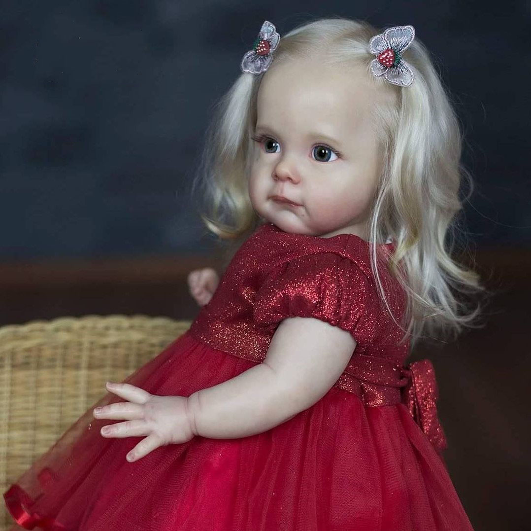 [Holiday Gift] Reborn Awake Girl Flora 12" Real Lifelike Silicone ...