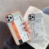 Transparent Tag Phone Case