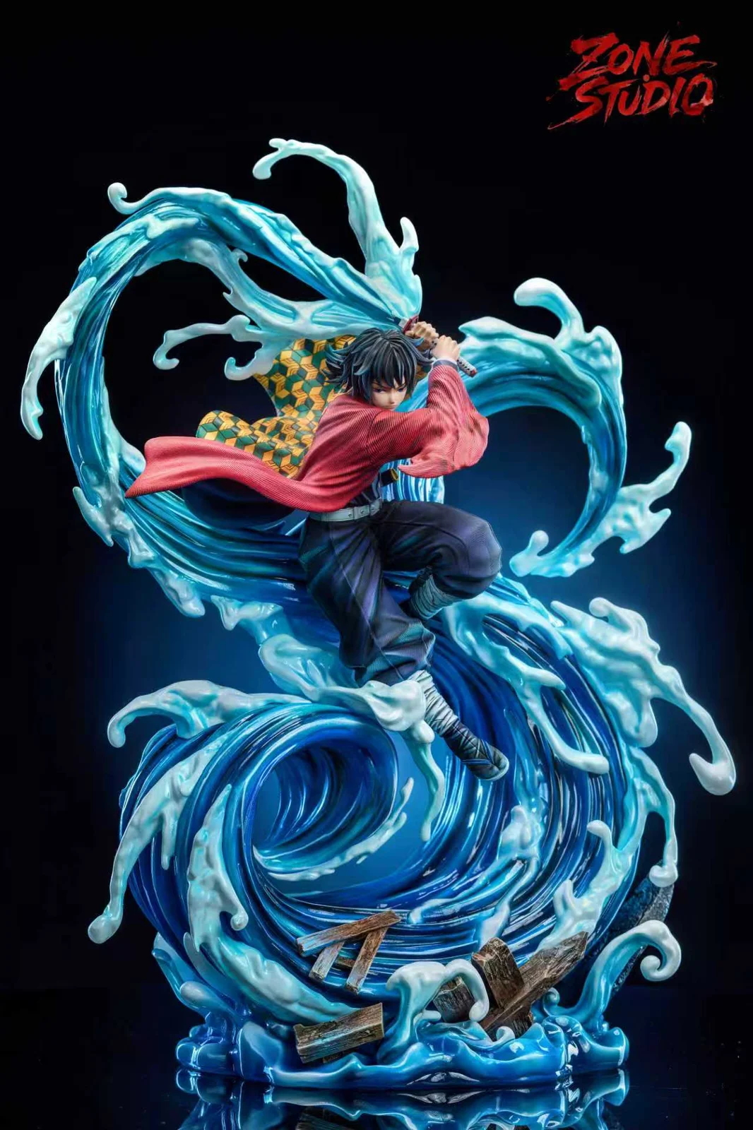 Water Hashira Giyu Tomioka - Demon Slayer: Kimetsu No Yaiba Resin ...