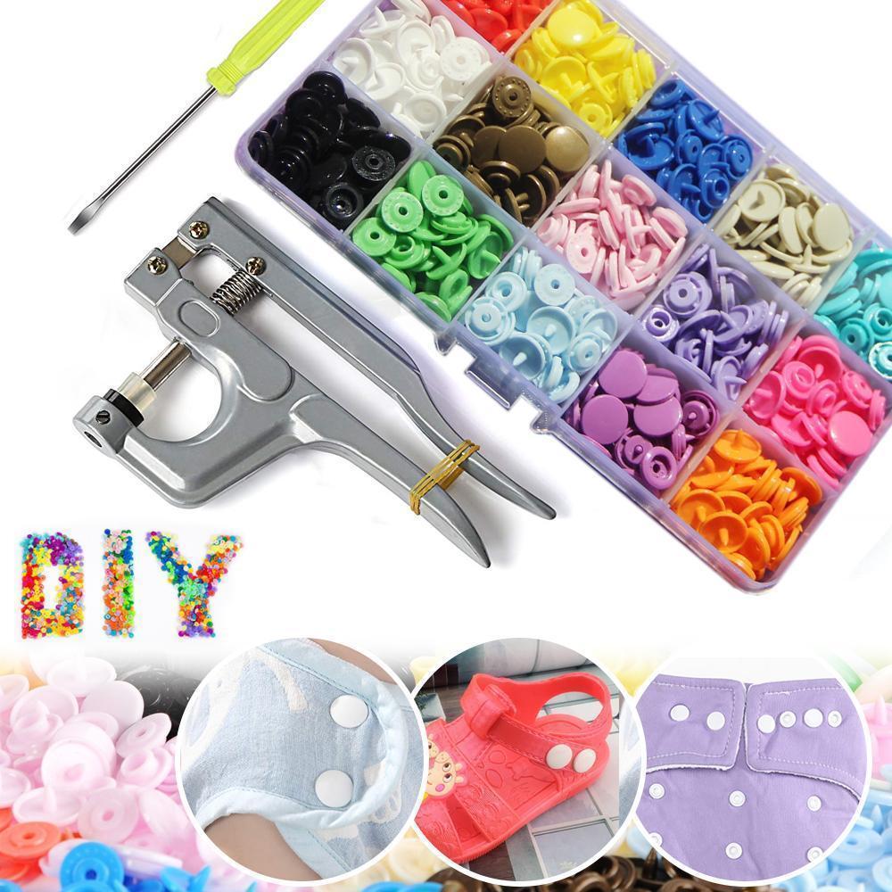 Snap Button DIY Set (360 Pcs Set)
